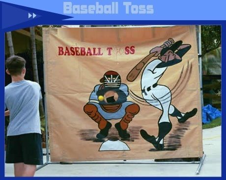 Baseball Toss Game